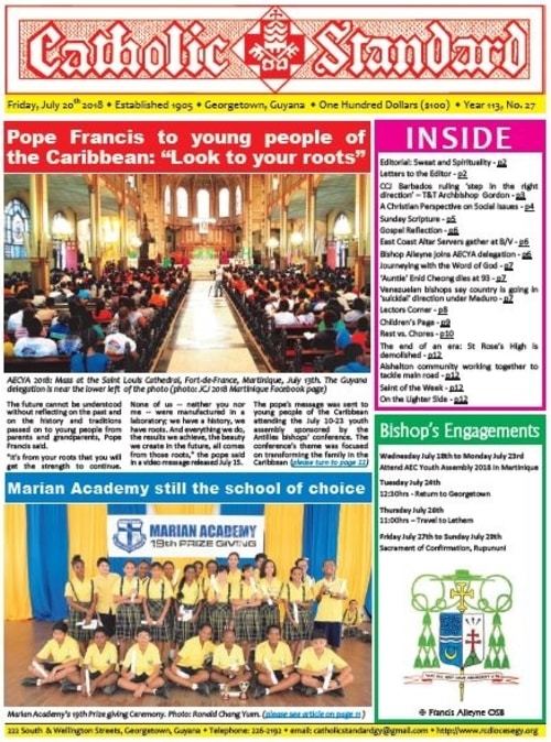 No.27 Catholic Standard (July 20, 2018) - Diocese of Georgetown