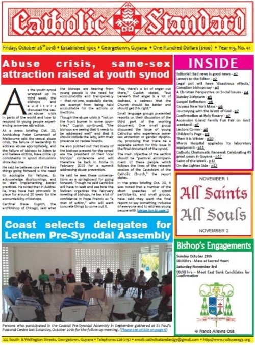 Catholic Standard Newspapers - Diocese Of Georgetown